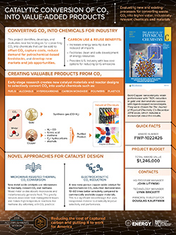 Carbon Conversion S&T Accomplishments Posters | netl.doe.gov